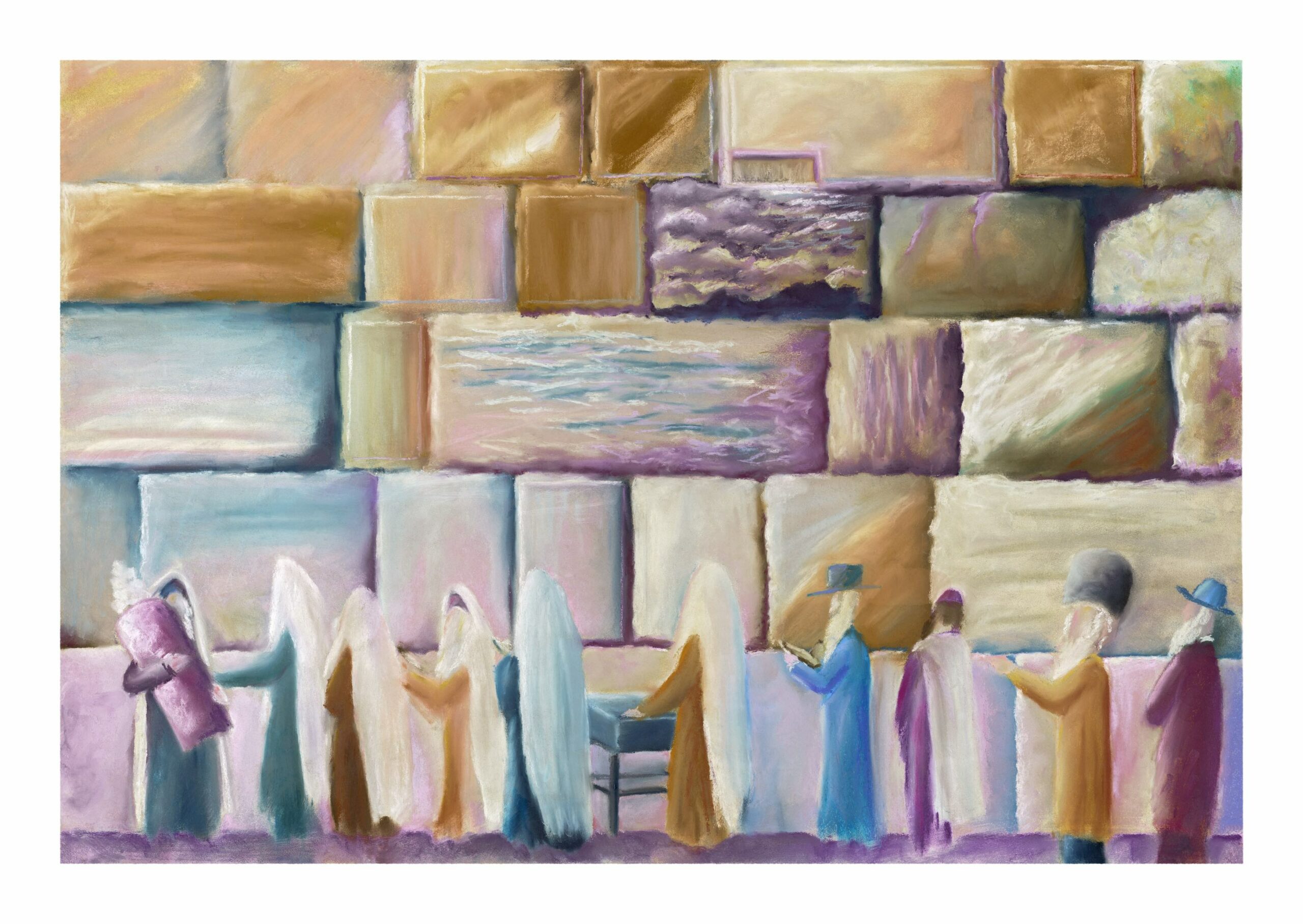 Kotel # 3 - Moshe Braun Fine Judaic Art
